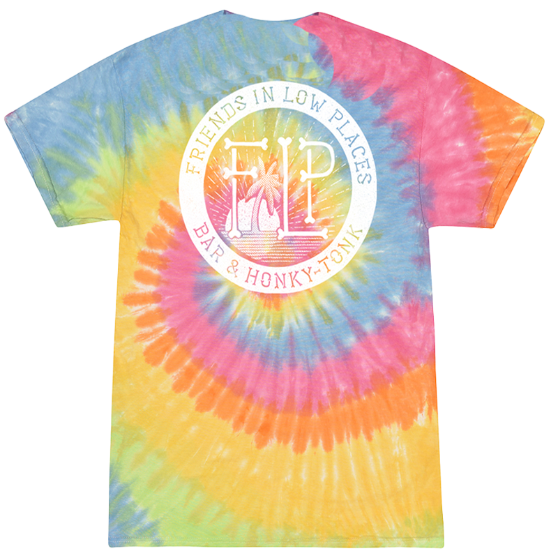 Friends in Low Places Tie Dye Tee – FILP Bar